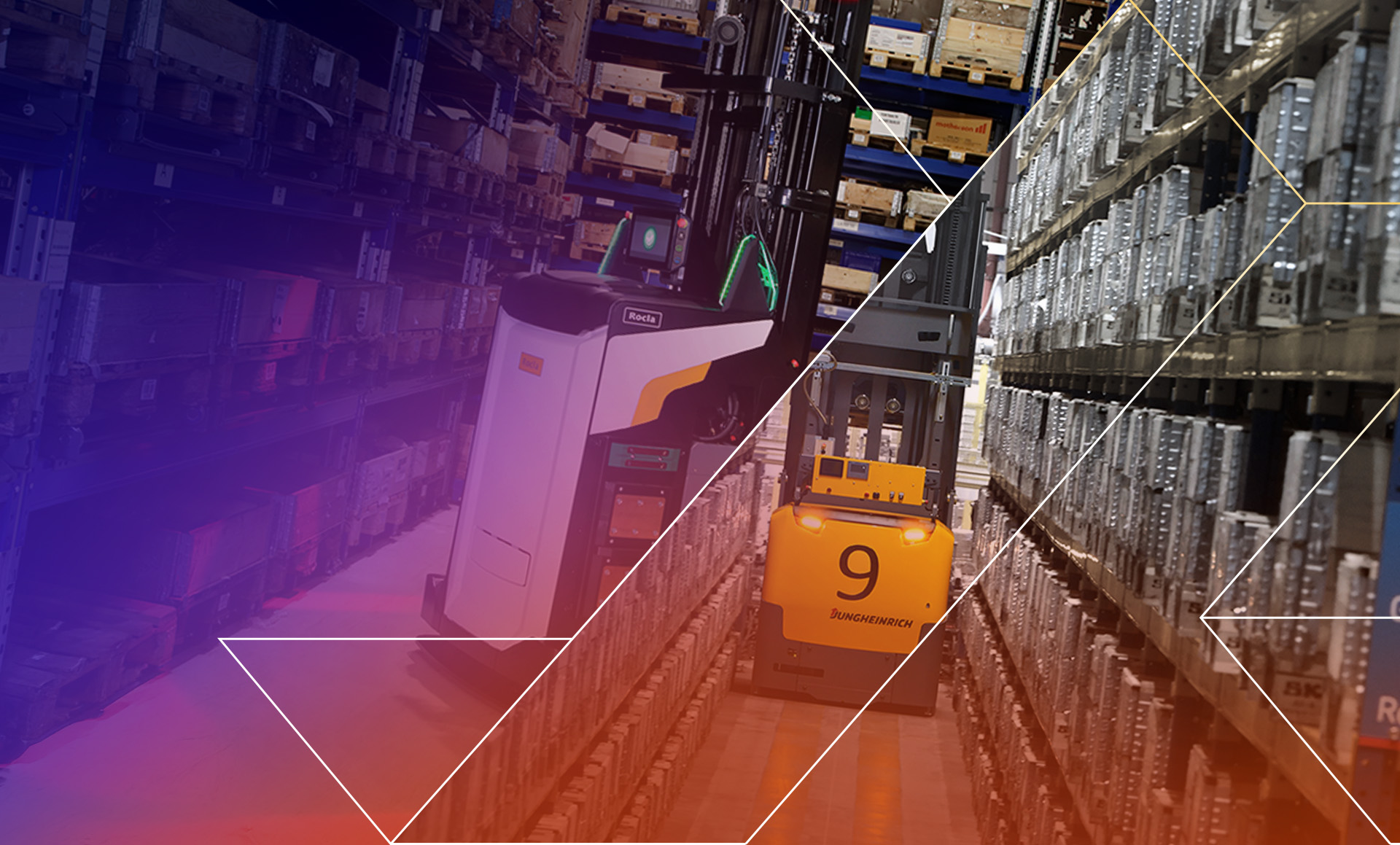 Clamp Truck | Clamp AGV Equipment | Rocrich AGV Solutions